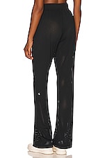 alo Mesh All-Star Wide Leg Pant in Black | REVOLVE