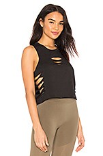 alo Cut It Out Tank in Black | REVOLVE