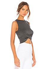 alo Cover Tank in Anthracite Heather | REVOLVE