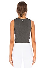 alo Cover Tank in Anthracite Heather | REVOLVE