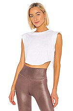 alo Echo Tee in White | REVOLVE