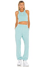 alo Aspire Tank in Blue Quartz & White | REVOLVE