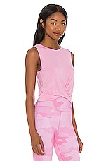 alo Cover Tank in Parisian Pink | REVOLVE