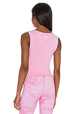 alo Cover Tank in Parisian Pink | REVOLVE