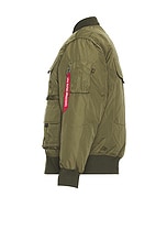 ALPHA INDUSTRIES Multi Pocket Flight Jacket in Og-107 Green | REVOLVE