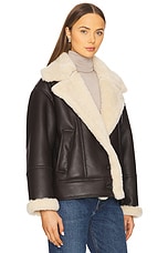 A.L.C. Aubrey Sherpa Jacket in Romeo | REVOLVE