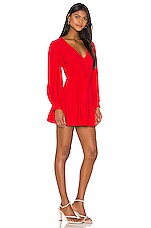 Amanda Uprichard Selene Dress in Lipstick | REVOLVE