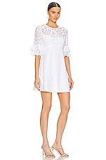 Amanda Uprichard Aveline Dress in White | REVOLVE