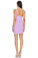 Amanda Uprichard Nelly Mini Dress in Lavender | REVOLVE