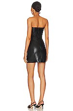 Amanda Uprichard Edison Mini Dress in Black | REVOLVE