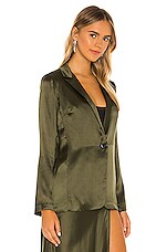 Amanda Uprichard X REVOLVE Yvonne Blazer in Olive | REVOLVE