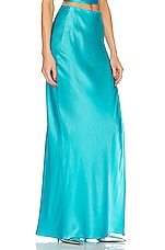 Amanda Uprichard Edie Maxi Skirt in Marina | REVOLVE