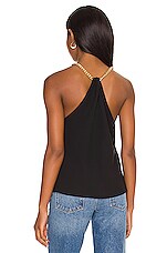 Amanda Uprichard Wanda Chain Top in Black | REVOLVE