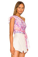 Amanda Uprichard Bea Top in Cotton Candy | REVOLVE