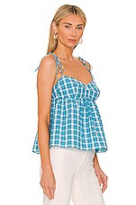 Amanda Uprichard Cece Top in Sutton Plaid | REVOLVE