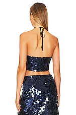 Amanda Uprichard Laurena Top in Ink | REVOLVE