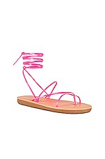 Ancient Greek Sandals String Flip Flop in Fluo Pink | REVOLVE