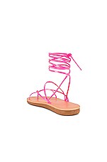 Ancient Greek Sandals String Flip Flop in Fluo Pink | REVOLVE