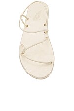 Ancient Greek Sandals Proorismos Sandal in Platinum | REVOLVE