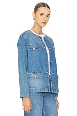ANINE BING Janet Jacket in Atlantic Blue | REVOLVE