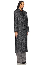 ANINE BING Quinn Coat in Black and White Tweed in Black & White | REVOLVE