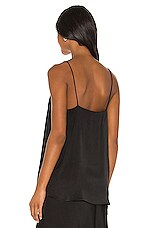 ANINE BING Belle Silk Camisole in Black | REVOLVE
