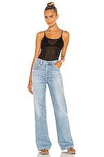 ANINE BING Lana Bodysuit in Black | REVOLVE