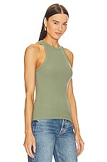 ANINE BING Eva Tank in Artichoke | REVOLVE