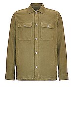 A.P.C. Alex Blouson Jacket in Light Khaki | REVOLVE
