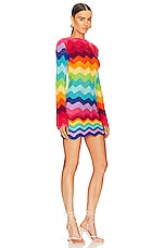 Alix Pinho Rainbow Mini Dress in Multicolor | REVOLVE