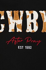 After Pray Cwby Pullover Hoodie in Black | REVOLVE