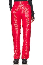 Apparis Jo Vinyl Pants in Cherry | REVOLVE