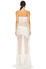 Aniye Records Vicky Band Dress in Milk | REVOLVE