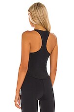 Adam Selman Sport Bonded Active Tank in Black | REVOLVE