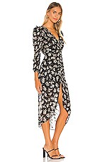 ASTR the Label Maven Dress in Black & Ivory Multi | REVOLVE