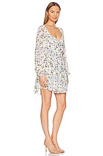 ASTR the Label Carina Dress in Blue Multi Floral | REVOLVE