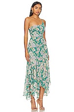 ASTR the Label Emmylou Dress in Green & Purple Floral | REVOLVE