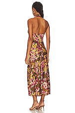 ASTR the Label Marissa Dress in Olive & Pink Floral | REVOLVE