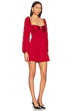 ASTR the Label Vivian Dress in Deep Red | REVOLVE