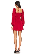 ASTR the Label Vivian Dress in Deep Red | REVOLVE