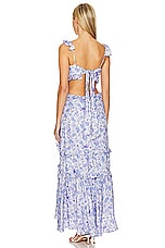 ASTR the Label Cassis Dress in Blue Floral | REVOLVE