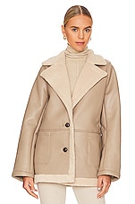 ASTR the Label Francine Jacket in Taupe | REVOLVE