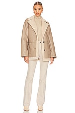 ASTR the Label Francine Jacket in Taupe | REVOLVE