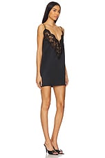 THE ATTICO Sleeveless Mini Dress in Black | REVOLVE