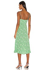 AUGUSTE X REVOLVE Maeve Davis Midi Dress in Vibrant Green | REVOLVE