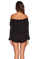 AUGUSTE Nomad Romper in Black | REVOLVE