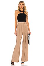 Autumn Cashmere D-Ring Halter Top in Black | REVOLVE