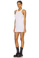Alexander Wang Racer Tank Dress in White | REVOLVE