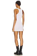 Alexander Wang Racer Tank Dress in White | REVOLVE