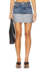Alexander Wang Skirt With Embroidered Turnback Hem in Vintage Medium ...